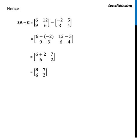 Ex Let A B C Find A B Chapter Matrices