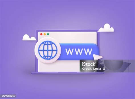 기호를 검색합니다 주소 및 탐색 모음 아이콘입니다 웹 호스팅 기술 브라우저 검색 웹 사이트 페이지 3d 웹 벡터 일러스트레이션 3차원 형태에 대한 스톡 벡터 아트 및