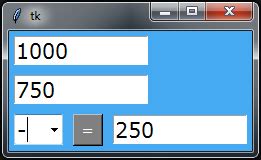 Python Tkinter Calculate 2 Numbers Addition Subtraction Multiplication Division Bahasa