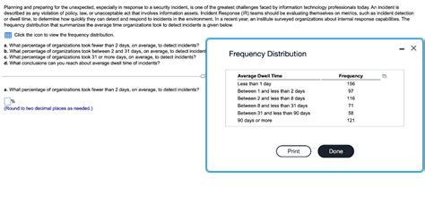 Solved Planning And Preparing For The Unexpected Especially