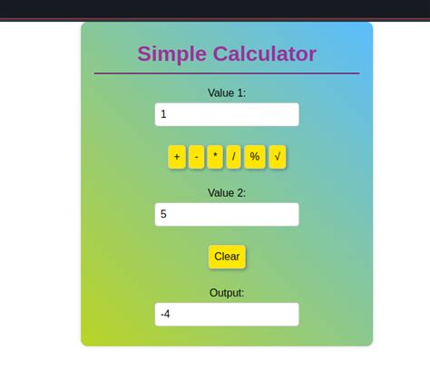Github Prathu21 Starsimple Calculator