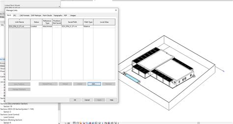 solved nested link not shown in host model despite being attached
