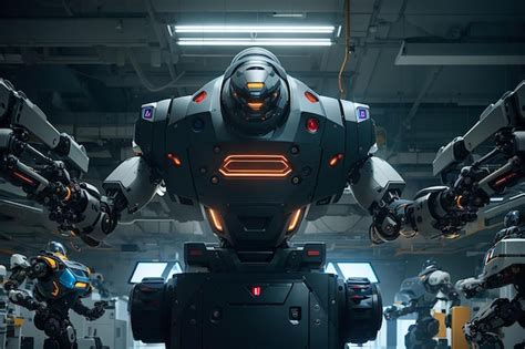 Premium Ai Image Advanced Robotics Laboratory