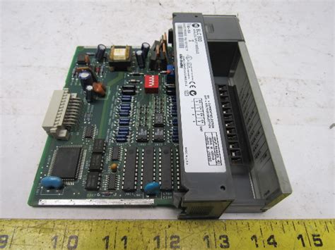 A B Allen Bradley 1746 NI4 Ser A SLC 500 4 Channel Analog Input Module Bullseye Industrial Sales
