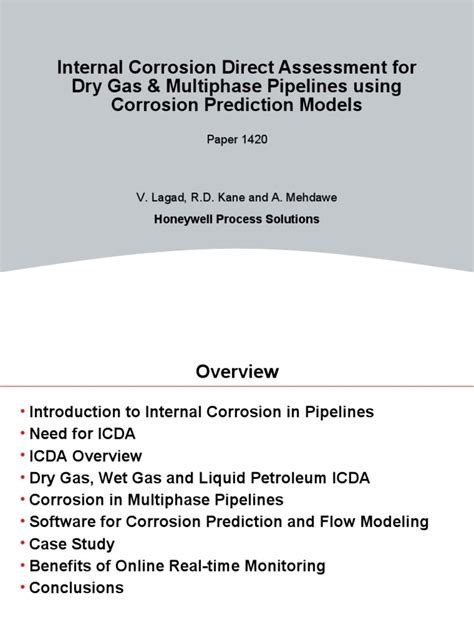 Internal Corrosion Direct Assessment For Dry Gas And Multiphase Pipelines Using Corrosion
