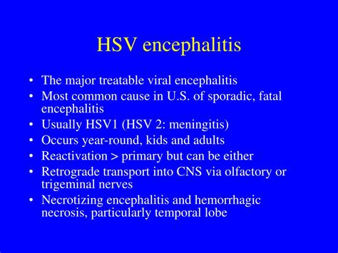 Ppt Viral Encephalitis Powerpoint Presentation Free Download Id 1756825