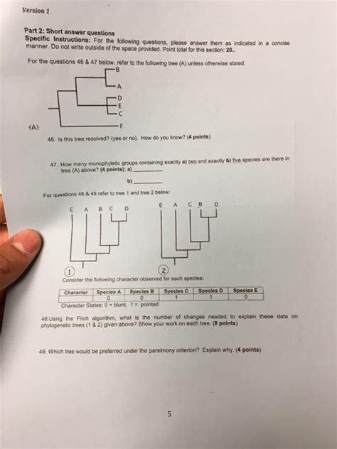Solved Version 1 Part 2 Short Answer Questions Specific