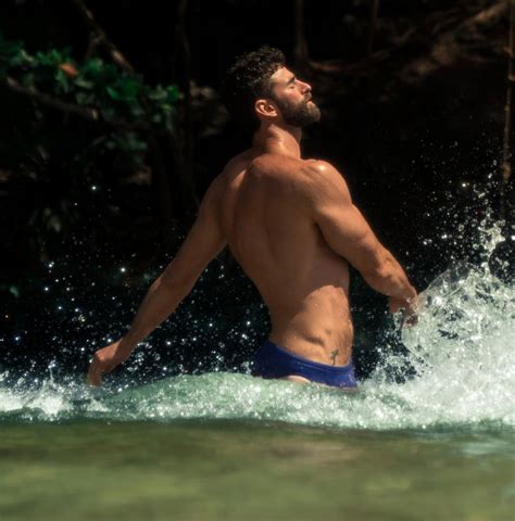 American Model Chris Salvatore Matthews Island