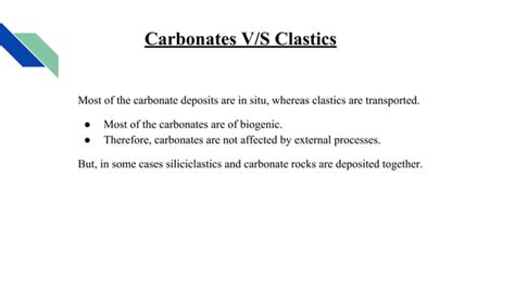 Siliciclastic And Carbonate Dominant Shelf Pdf