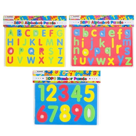 Foam Puzzle Alphabet And Numbers