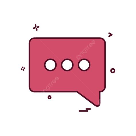 Popup Design Vector Png Images Chat Popup Sms Icon Vector Design Element Icon Technology Png