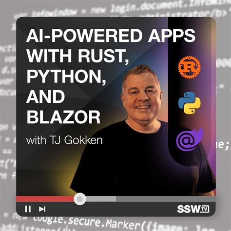Ssw On Linkedin Rust Python Dotnet Blazor Autogen Ai