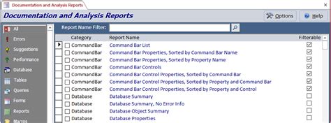 New Features Of Total Access Analyzer For Microsoft Access 2019 Database Documentation And Analysis