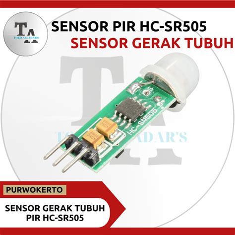 Jual HC SR SENSOR GERAK TUBUH MINI PIR SENSOR BODY SENSING MODULE Kab Banyumas Toko