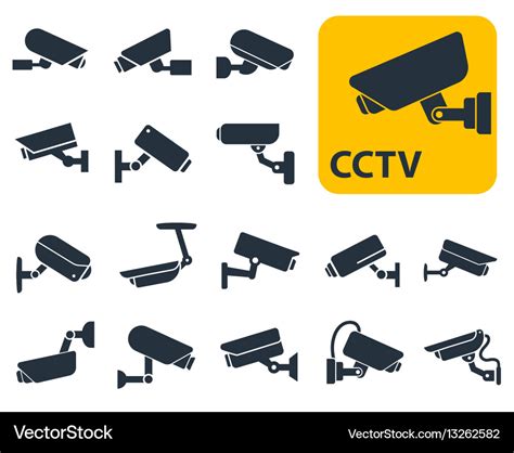 Surveillance Camera Vector