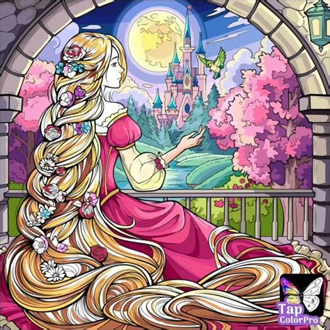 Tapcolorapp Dot To Dot Pichers Today Is Daily Pichers Rapunzel Youtube
