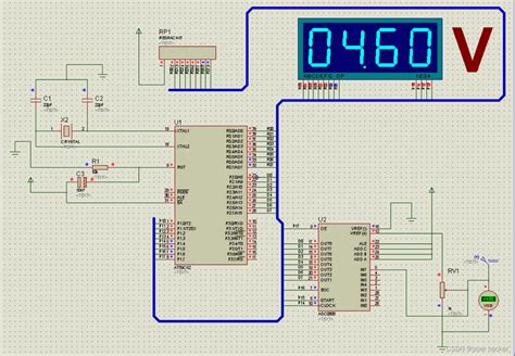 基于51单片机的数字电压表 C51单片机数字电压表设计 Csdn博客