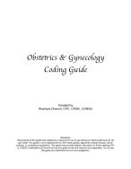 Obstetrics Gynecology Medical Coding Guide DocMerit