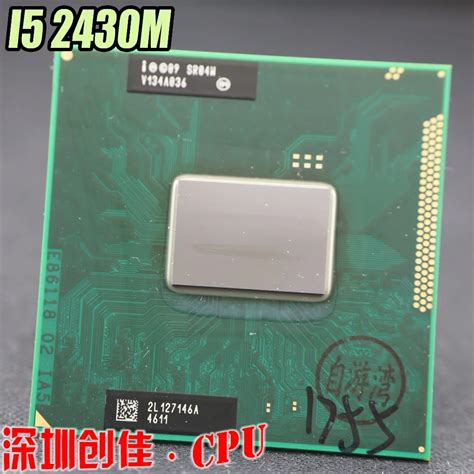 Original Intel Core I5 Mobile Cpu Processor I5 2430m 24ghz L3 3m Dual