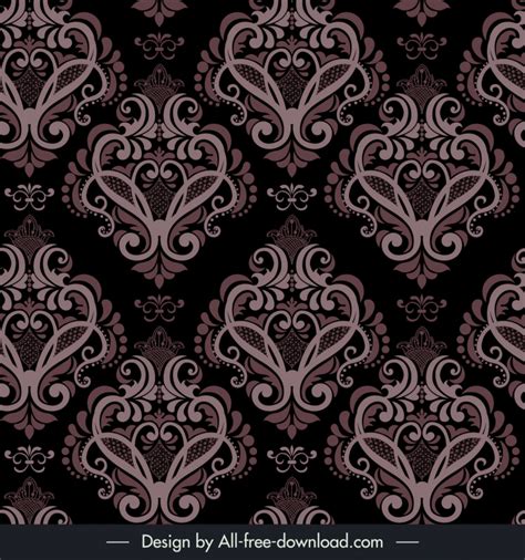 Dark Seamless Repeating Pattern