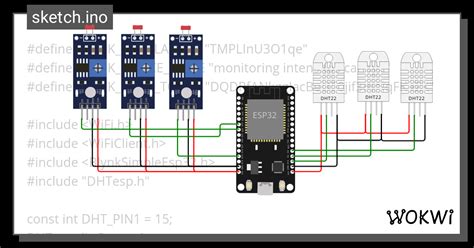 Monitoring Sush Kelembaban Dan Intesitas Cahay Wokwi Esp32 Stm32