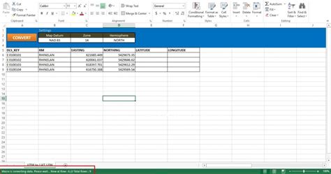 Convert Utm Coordinates To Latitude And Longitude Values Via Excel Vba