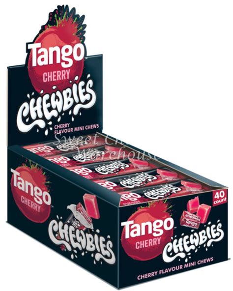 Tango Cherry Chewbies 30g X 40 Pieces Sweet Chocolate Warehouse