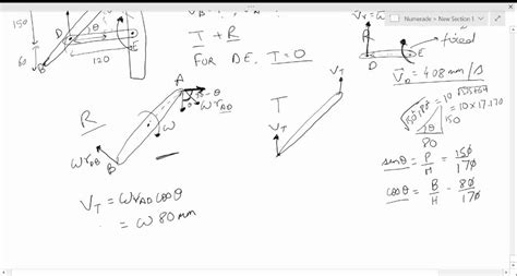 Knowing That At The Instant Shown The Angular Velocity Of Rod D E Is 2 4 Rad S Clockwise