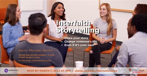 University Of Maryland Calendar Interfaith Storytelling