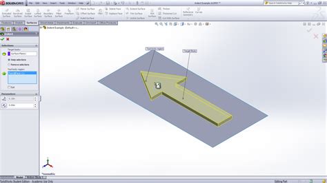 Solidworks Indent Feature
