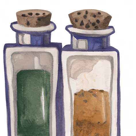 Watercolor Spice Bottles Creative Fabrica