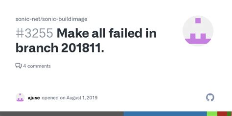 Make All Failed In Branch Issue Sonic Net Sonic Buildimage Github