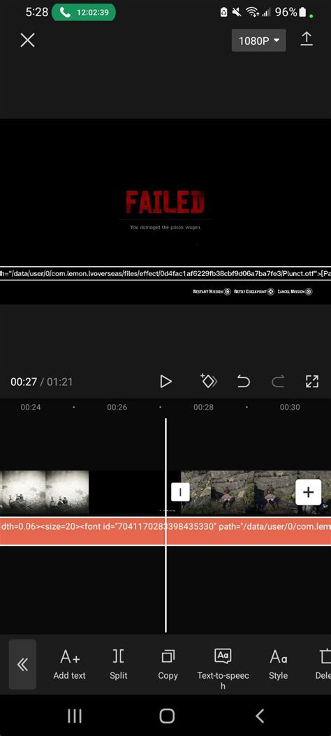 What Is Causing The Text In Capcut To Break This Badly It Just Becomes This Long Thing Of Text