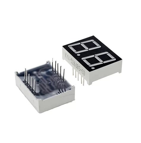 056 Inch Red 2 Digit 7 Segment Led Display Cc 18pin Robodo