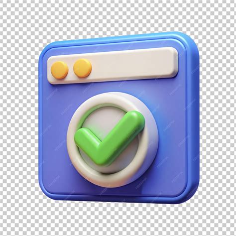 Premium Psd 3d Checklist Indicates Pending And Completed Tasks