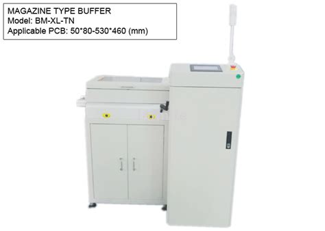 Touch Screen Magazine Pcb Buffer Conveyor Fifo 50 80mm Pcb Size