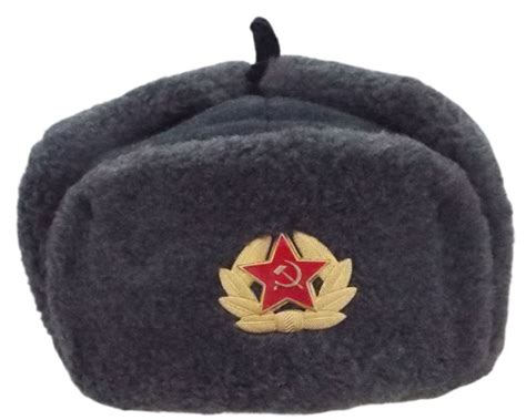Russian Soviet Hat Army Ushanka Authentic Russian Hat Ussr Surplus