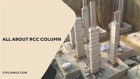 Rcc Columns Types Classification And Differences From Pillars