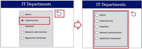 Deselect Or Reset Radio Button In Power Apps