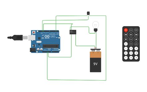 Circuit Design Ir Remote Tinkercad