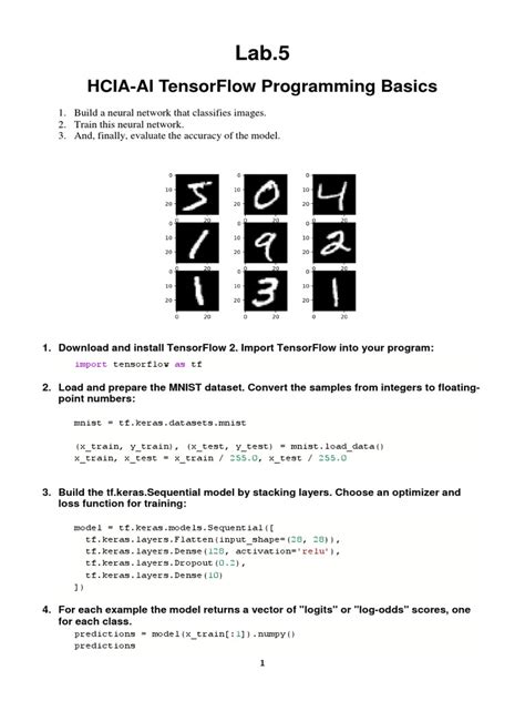 Tensor Flow Pdf Algorithms Applied Mathematics