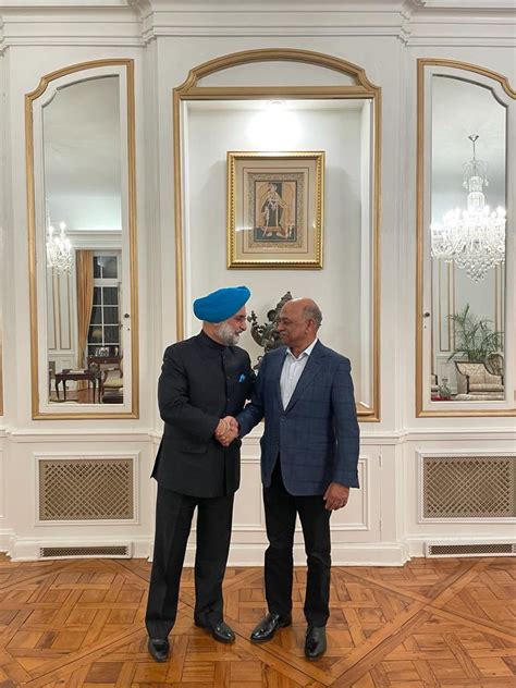 Indian Envoy To US Discusses Technology Partnership With IBM CEO ThePrint ANIFeed