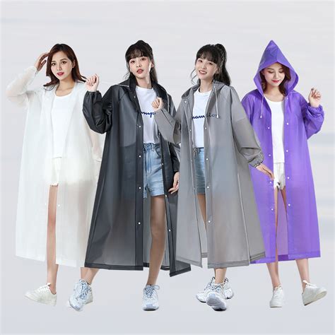 베이루 [⚡초특가 💙1 1 1💙] 경량 Eva 레인코트 고급 일회용 우비 남녀공용 롱 빅 성인 여성 남성 용 비닐 우산 여행 우의 비옷 커플 캠핑 낚시 골프 등산 배달 판초 다회용