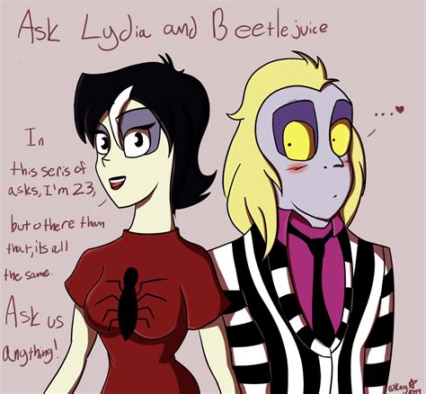 Ask Lydia And Beetlejuice By Kaybug K On Deviantart