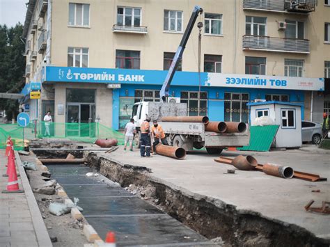Бага тойруу орчмын дулааны шугамын шинэчлэлийн ажил энэ долоо хоногт