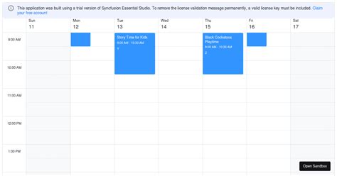 Vue Schedule Overlatping Appointments Codesandbox