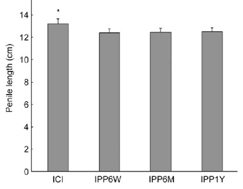 Erect Penile Length Induced By Ici And After Ipp Ici Intracavernosal Download Scientific