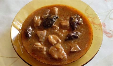 Яхния от дроб и сини сливи Моята Рецепта