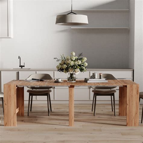 Python Extendable Console Table Assembled 43 240 X75x90 Cm Art In Head