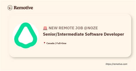 Hiring Seniorintermediate Software Developer Noze